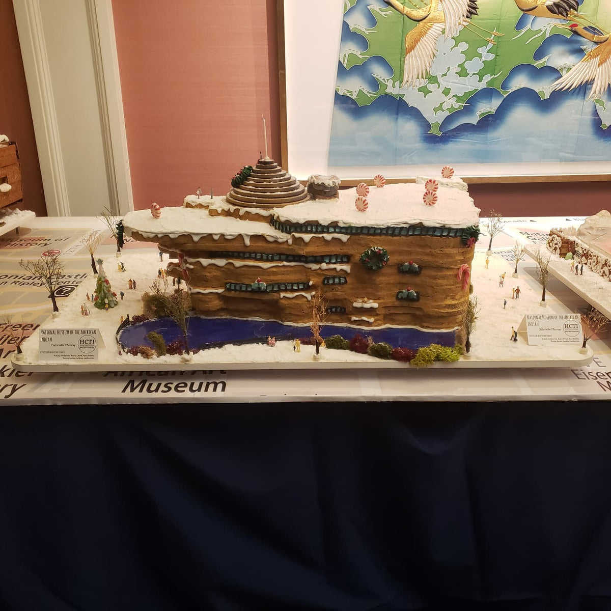 National Museum of the American Indian Gingerbread Template
